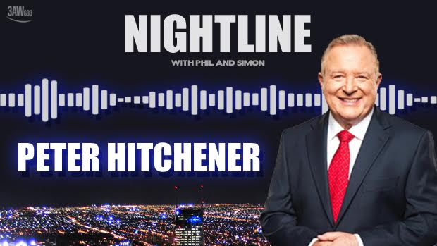 Peter Hitchener with Phil and Simon. Wed 12 Jul, 2017 - 3AW