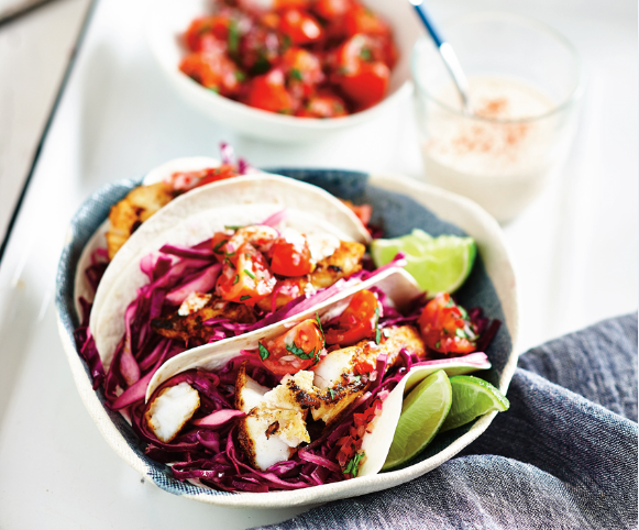 Sally Obermeder's Fab Fish Fajitas - 3AW