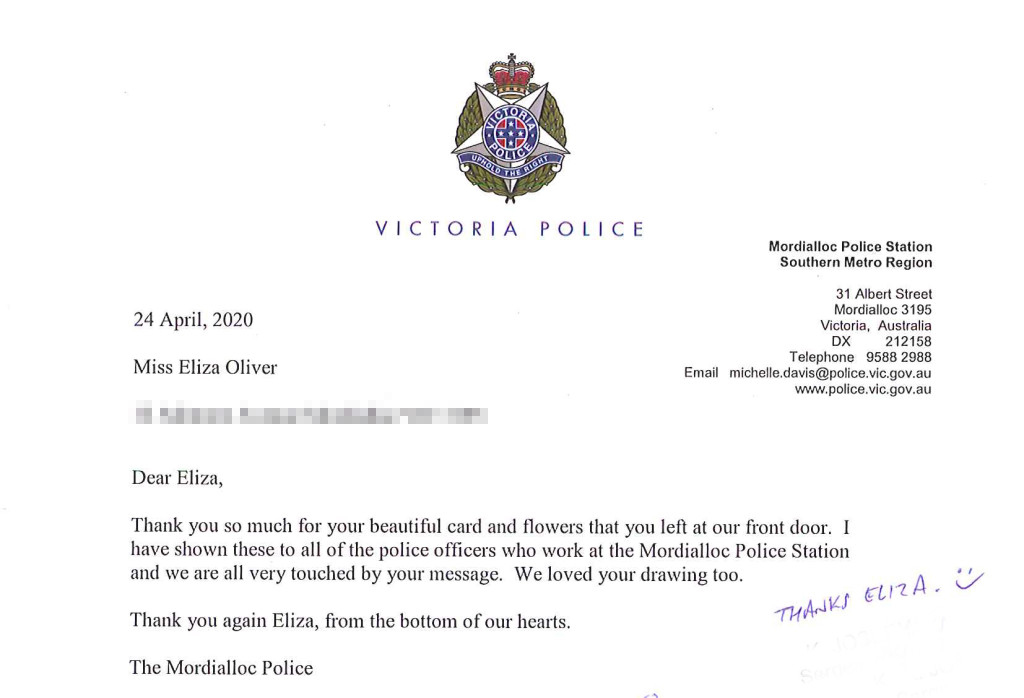 Seven-year-old girl's heartwarming gesture to brighten up a tough week ...