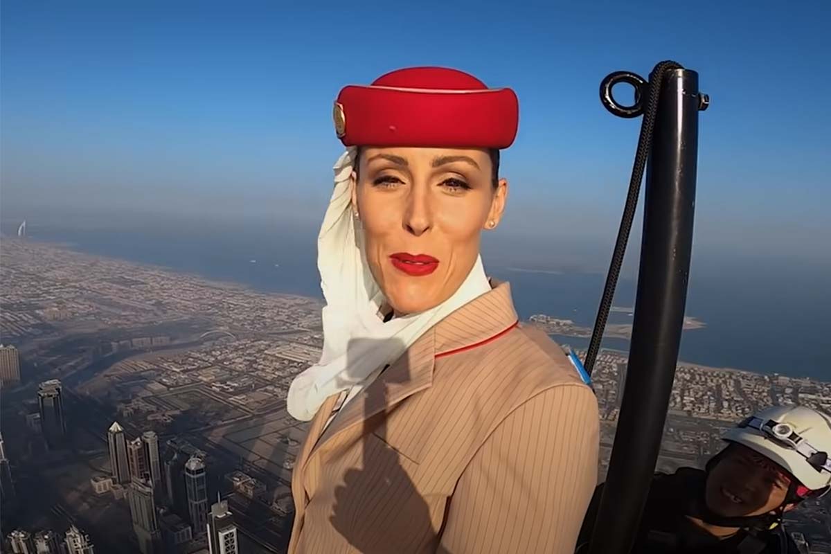 The 'incredible' Emirates ad that left Ross and Russel stunned