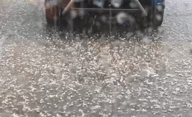 LATEST: Hail and heavy rain hammers Melbourne and surrounds
