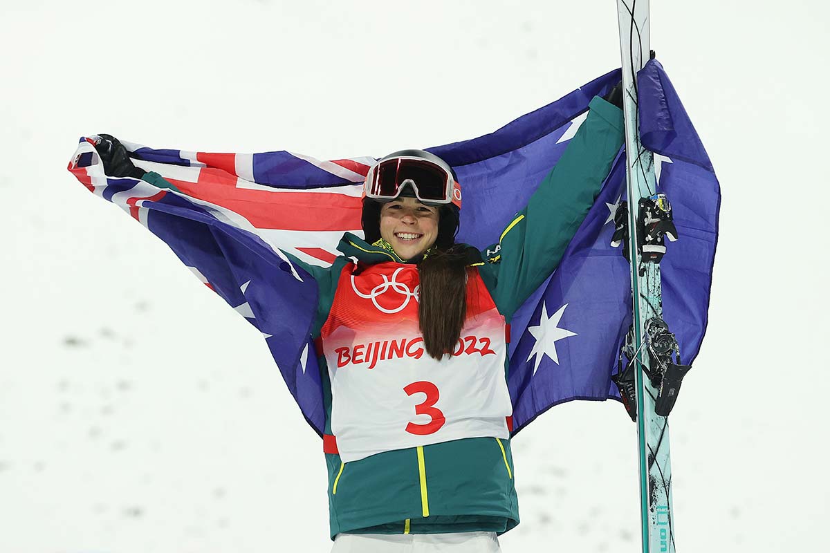 Jakara Anthony wins gold on Australia's most successful Winter Olympics day