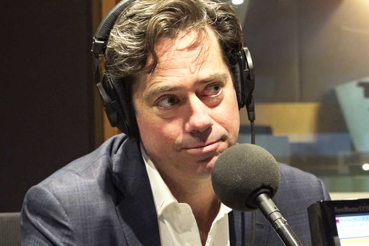 AFL boss Gillon McLachlan addresses footy's burning issues with Neil ...