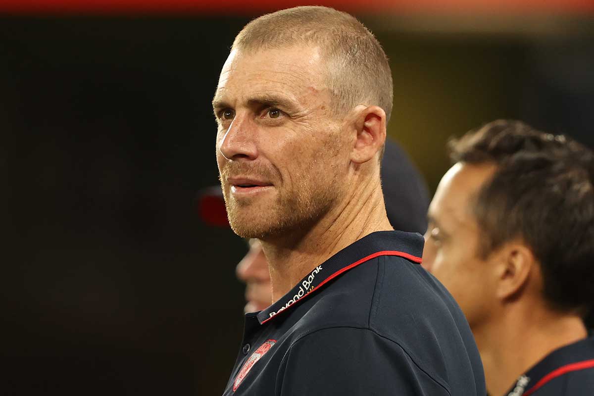 Simon Goodwin explains why Jake Lever isn't playing tonight