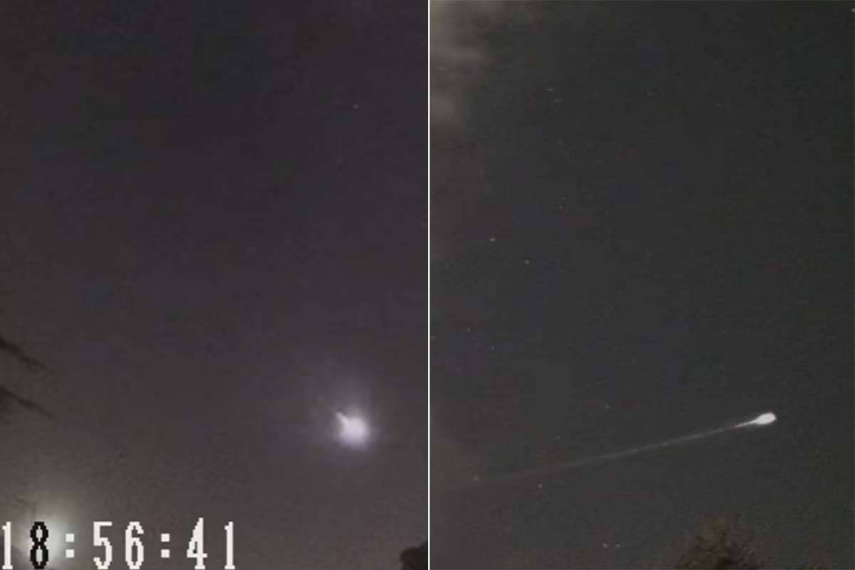 VIDEO: 'Incredible' meteor spotted shooting across sky above Melbourne