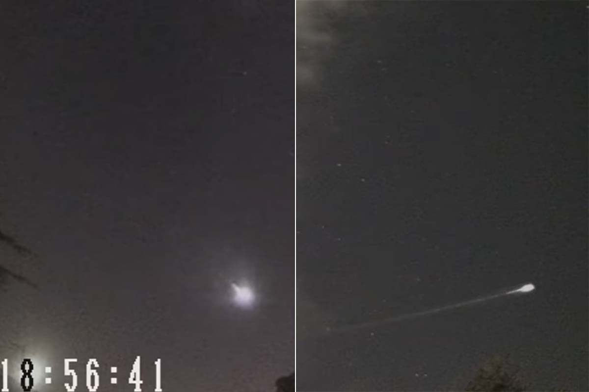 VIDEO: 'Incredible' meteor spotted shooting across sky above Melbourne