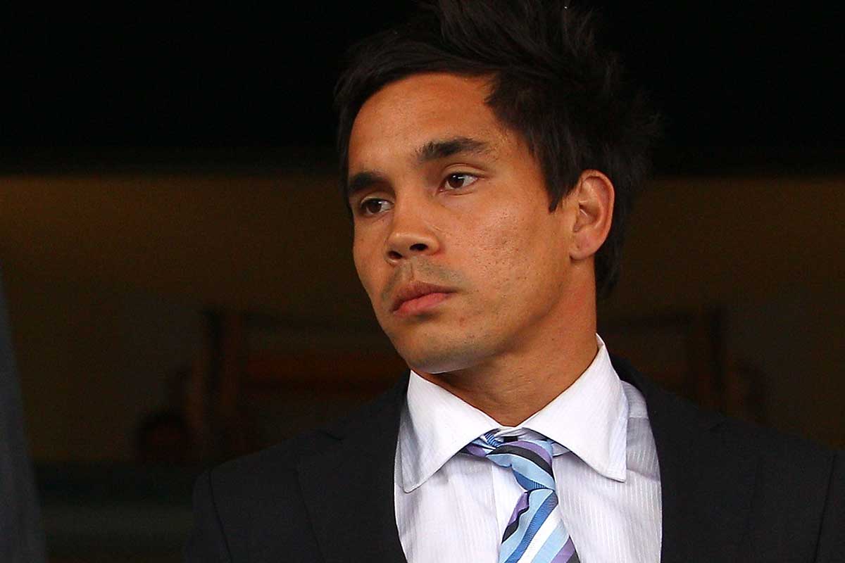 Former Geelong player caught with drugs has some advice for Bailey Smith