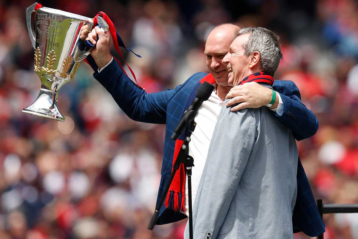 David Neitz recalls his 'shattering' conversation with Neale Daniher