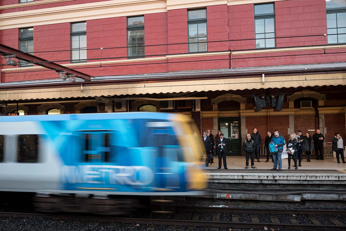 Melbourne train patronage expected to hit a three-year high today