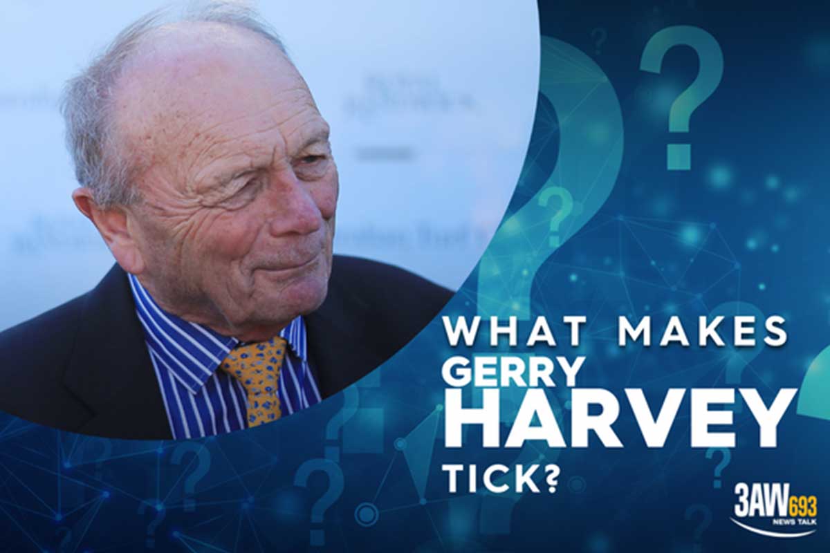 Gerry Harvey explains why there is now little for him to gain by doing ...