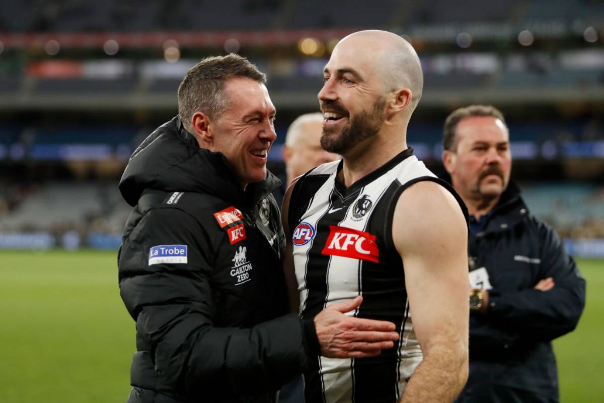 Steele Sidebottom reflects on Collingwood's amazing season ahead of finals
