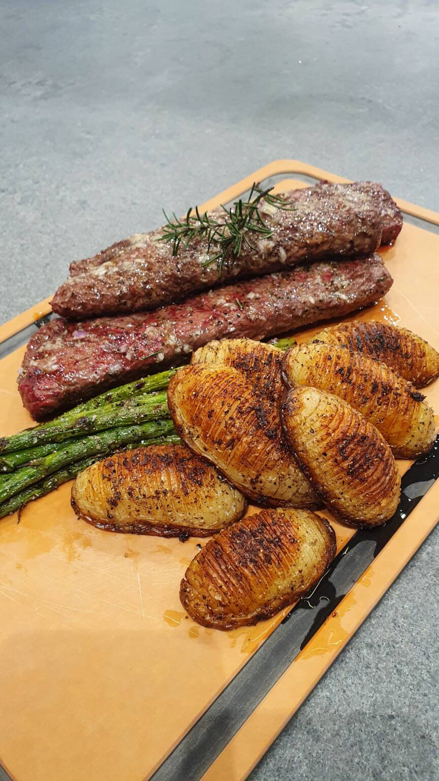 Lachie Strachan's recipe for lamb backstraps with tree bark butter ...