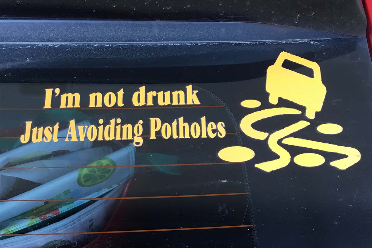 Victoria's pothole problem sparks business idea from fed-up resident