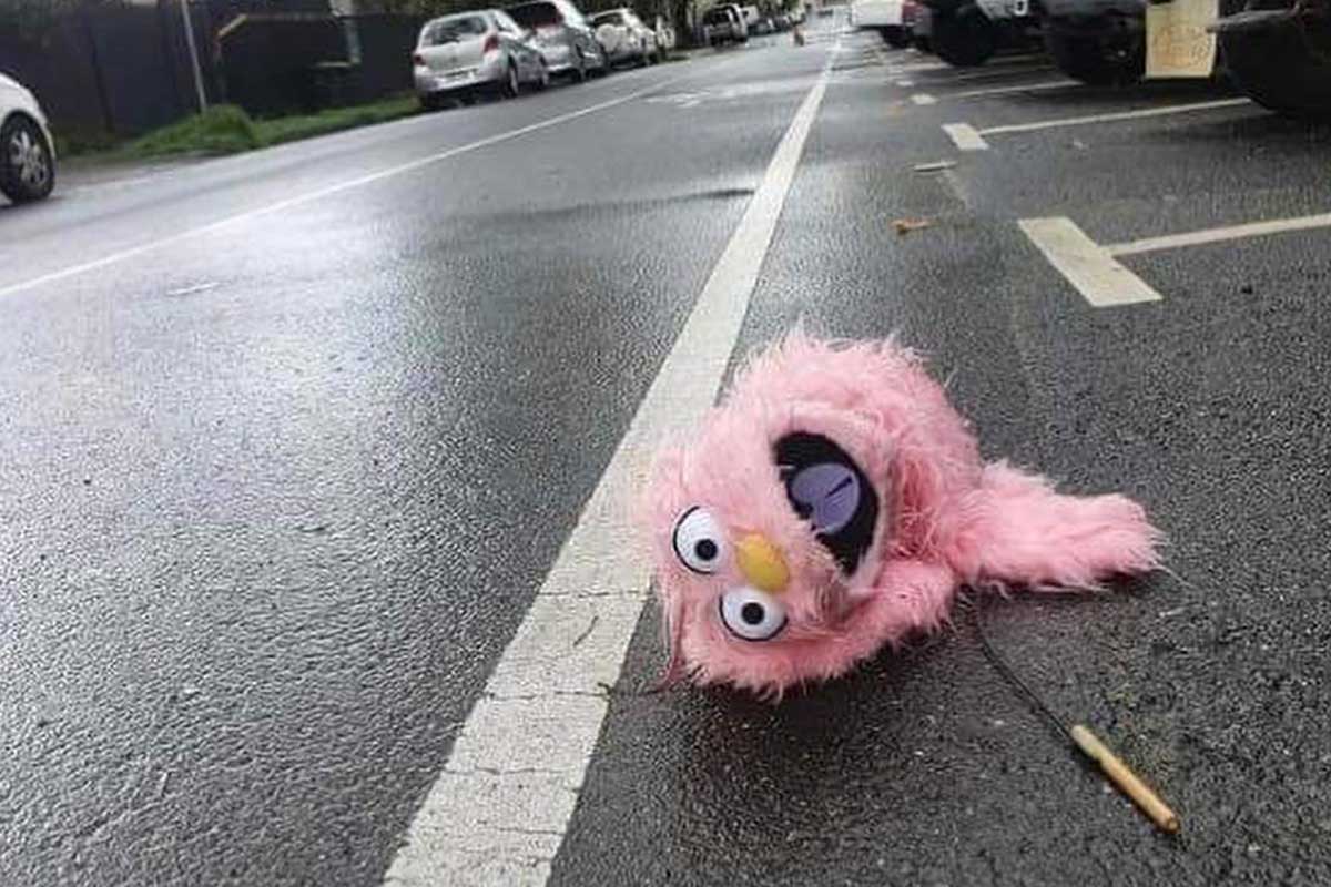 The search for a missing muppet puppet!