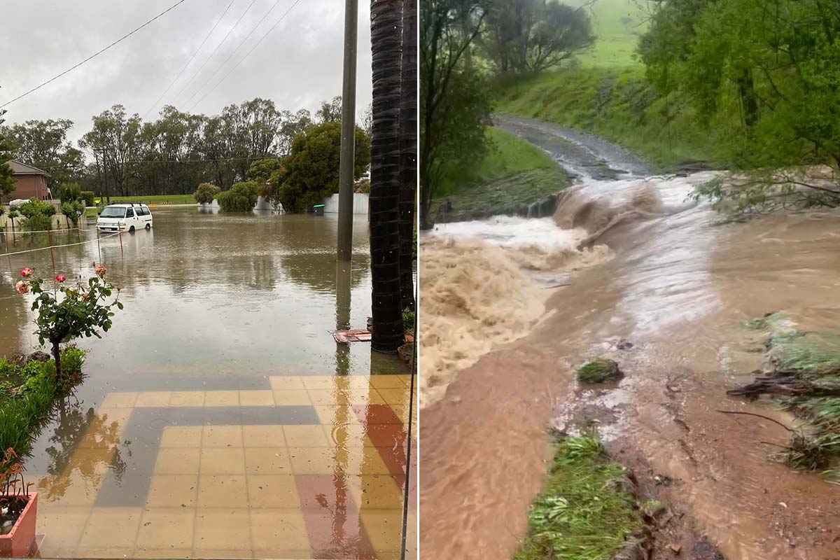 PHOTOS: Flooding across the state as downpour continues