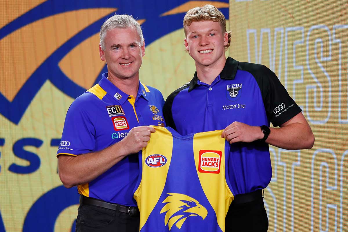 West Coast coach shares his thoughts on how the AFL draft has changed