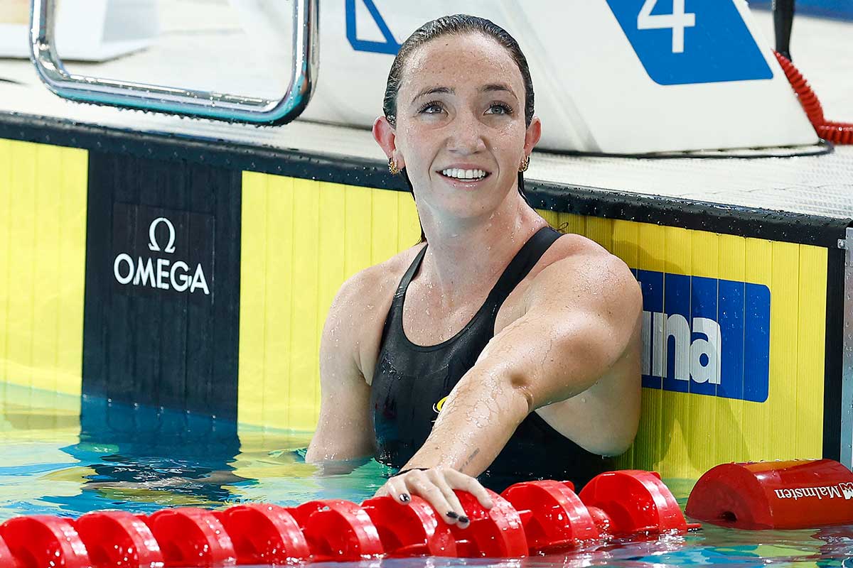 The massive compliment from a swimming great for Australia's newest star
