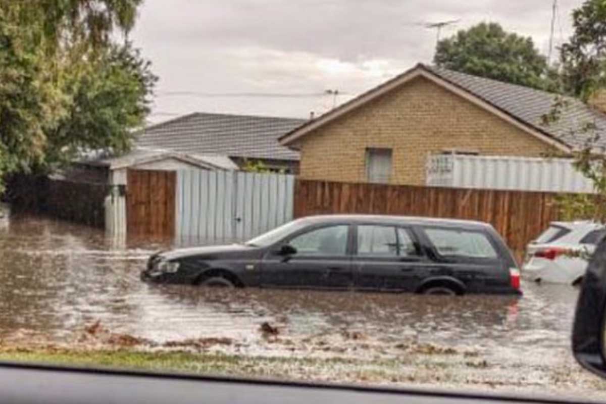 Intense storm sparks flash flooding and leaves thousands without power
