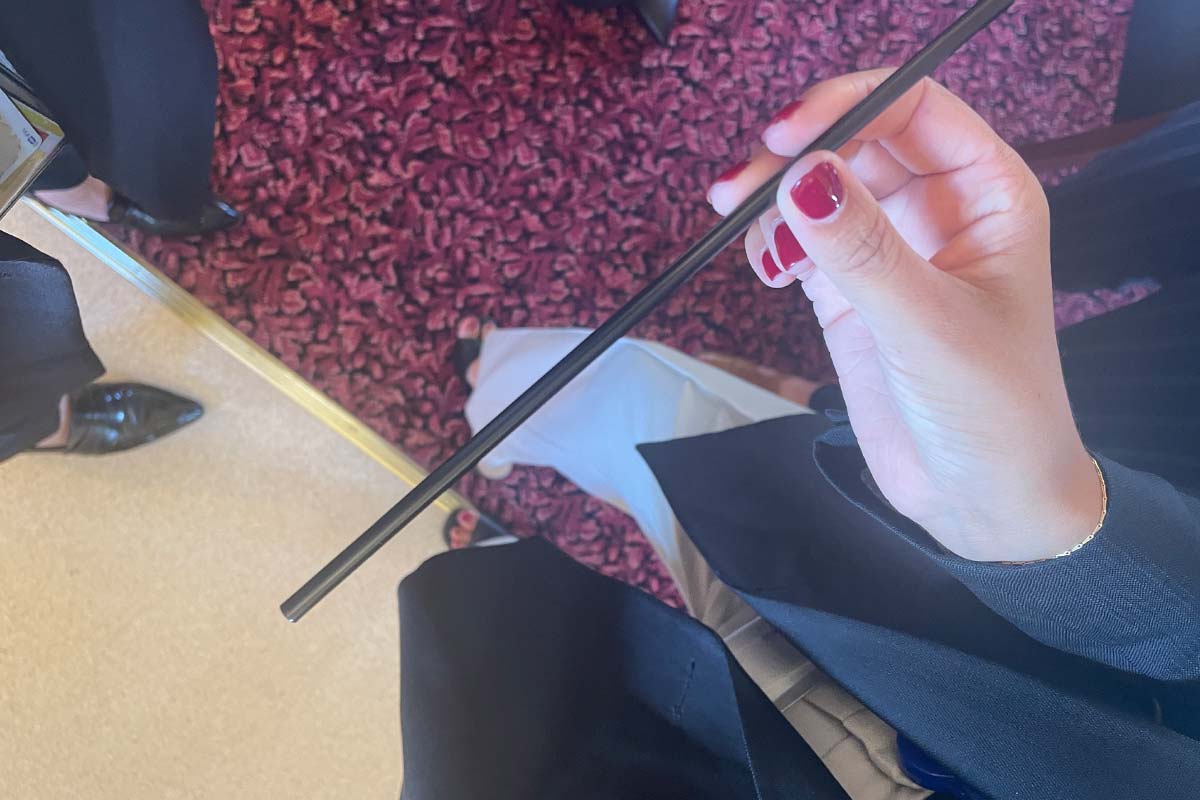 Banned plastic straws spotted at State Parliament