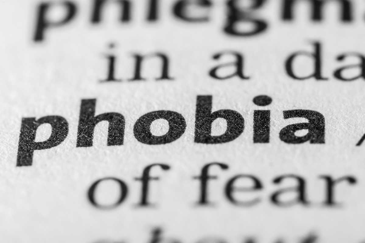 The most common phobias in Australia