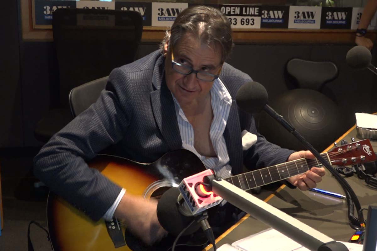 WATCH: Tony Tardio's guitar performance leaves everyone in stitches