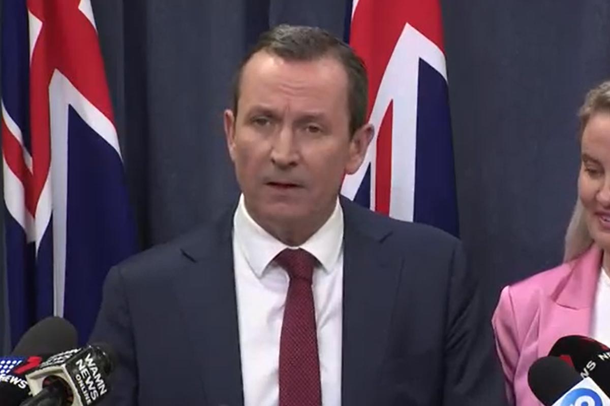 WA Premier Mark McGowan makes shock announcement