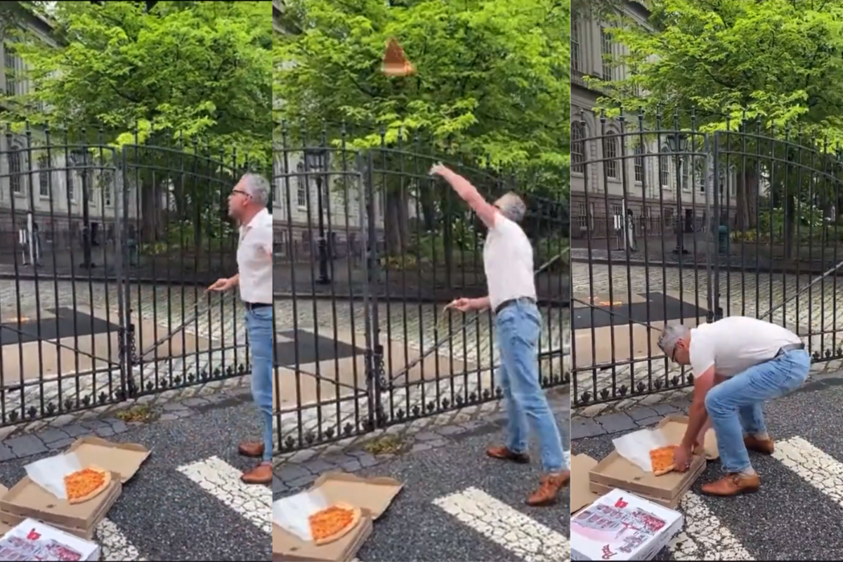 How draft changes led to a pizza throwing protest at New York's town hall
