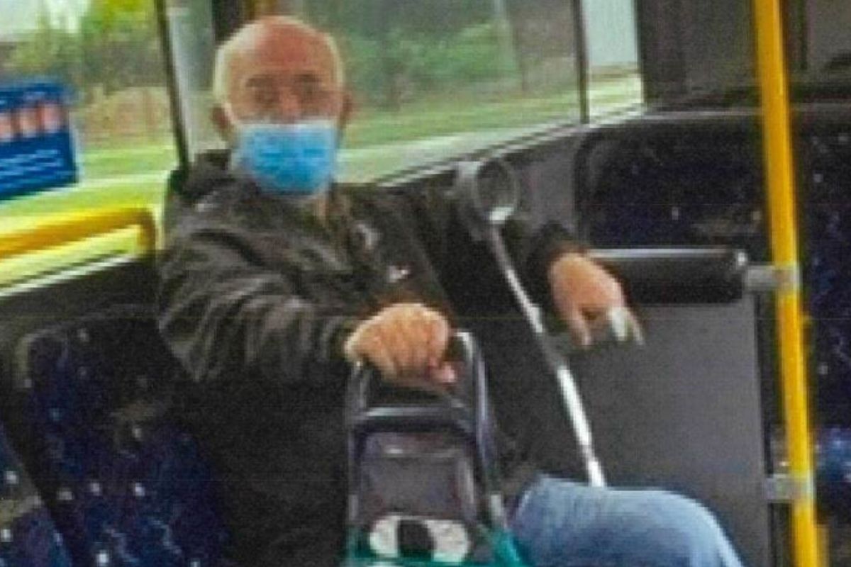 The search for a man who committed a lewd act on a bus in Glen Waverley
