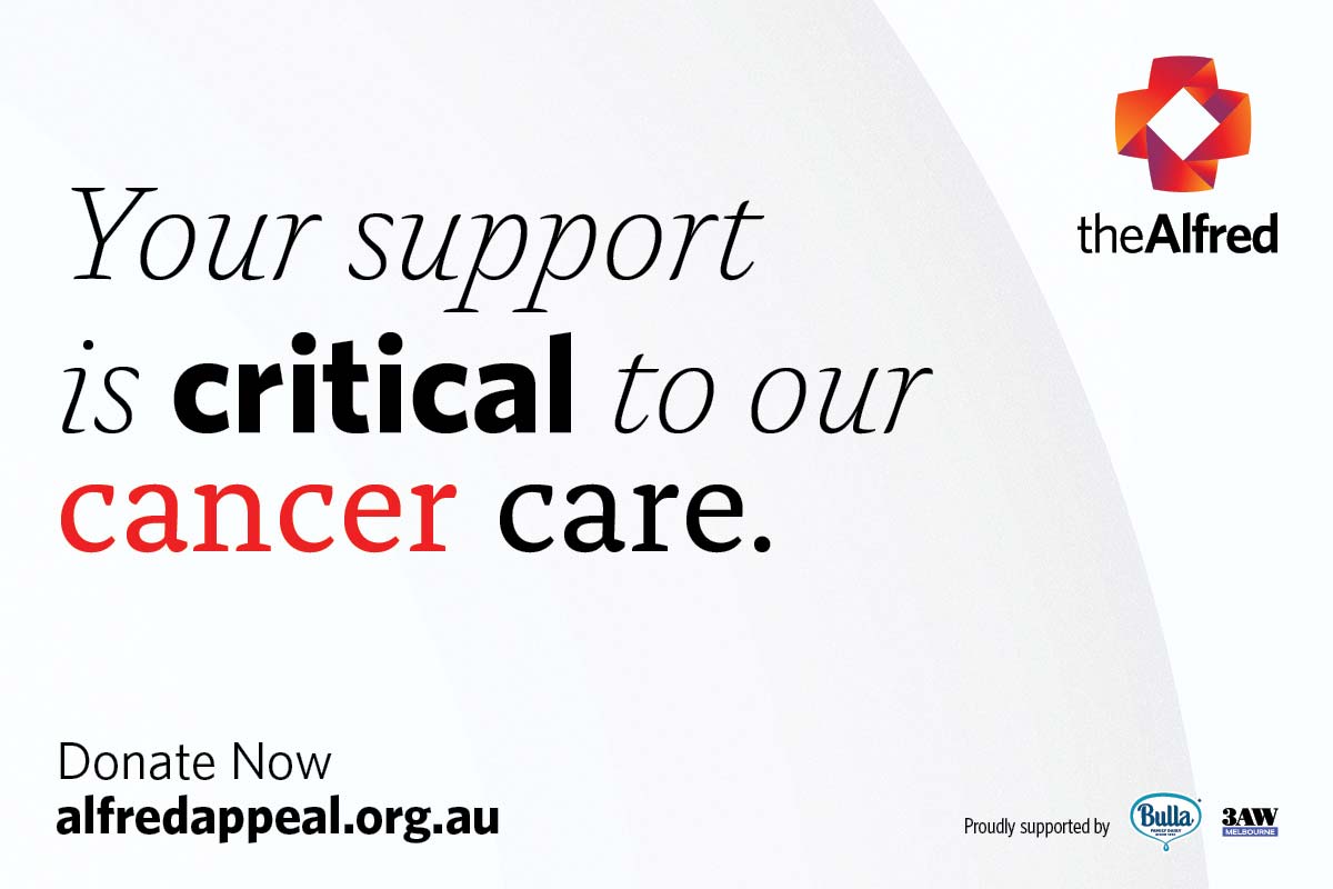 DONATE: Support The Alfred Critical Care Appeal