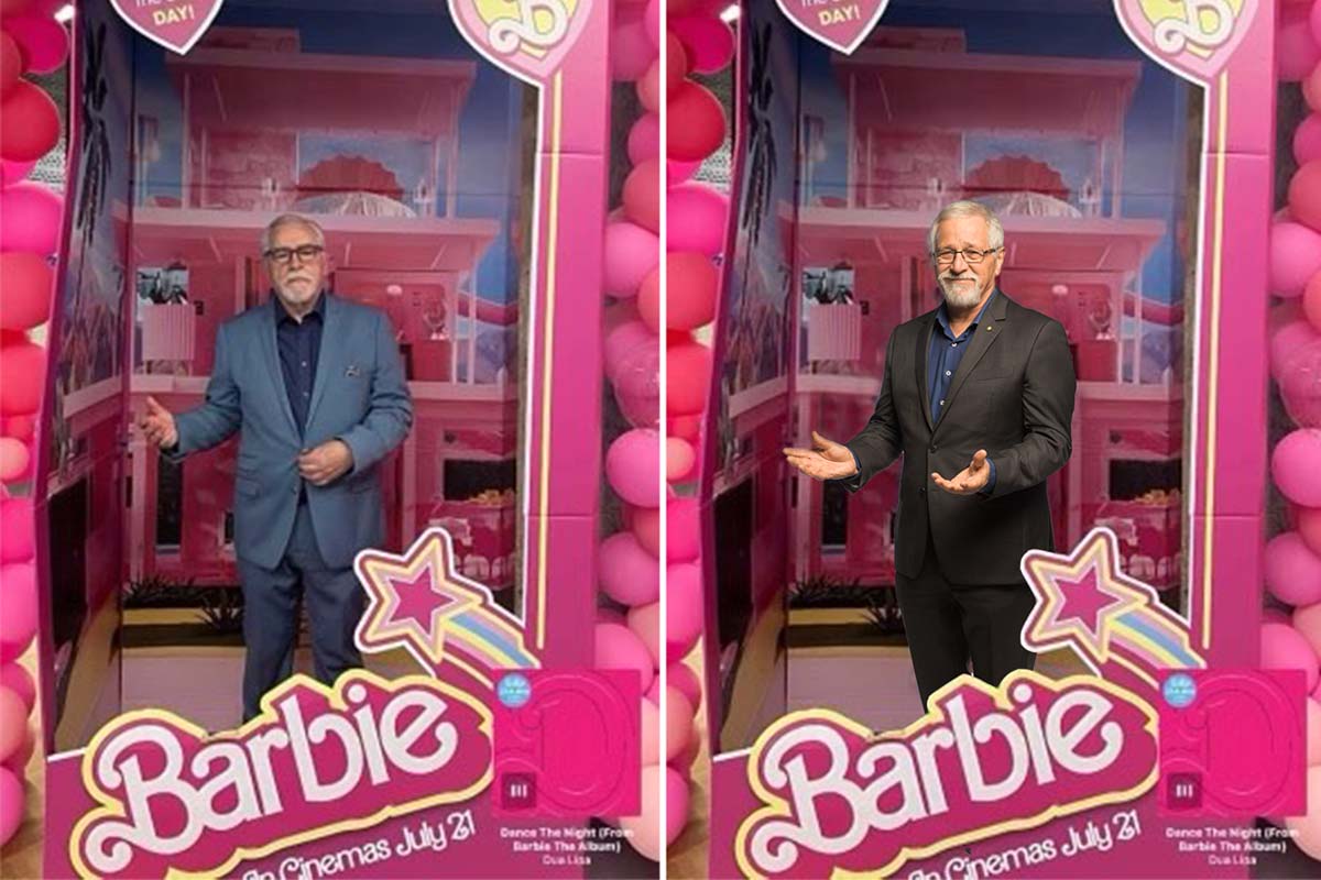 SPOT THE DIFFERENCE: Neil Mitchell's look-alikes