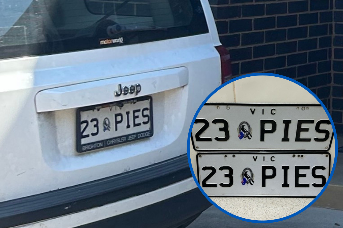 Collingwood number plate purchased six years ago draws a LOT of attention
