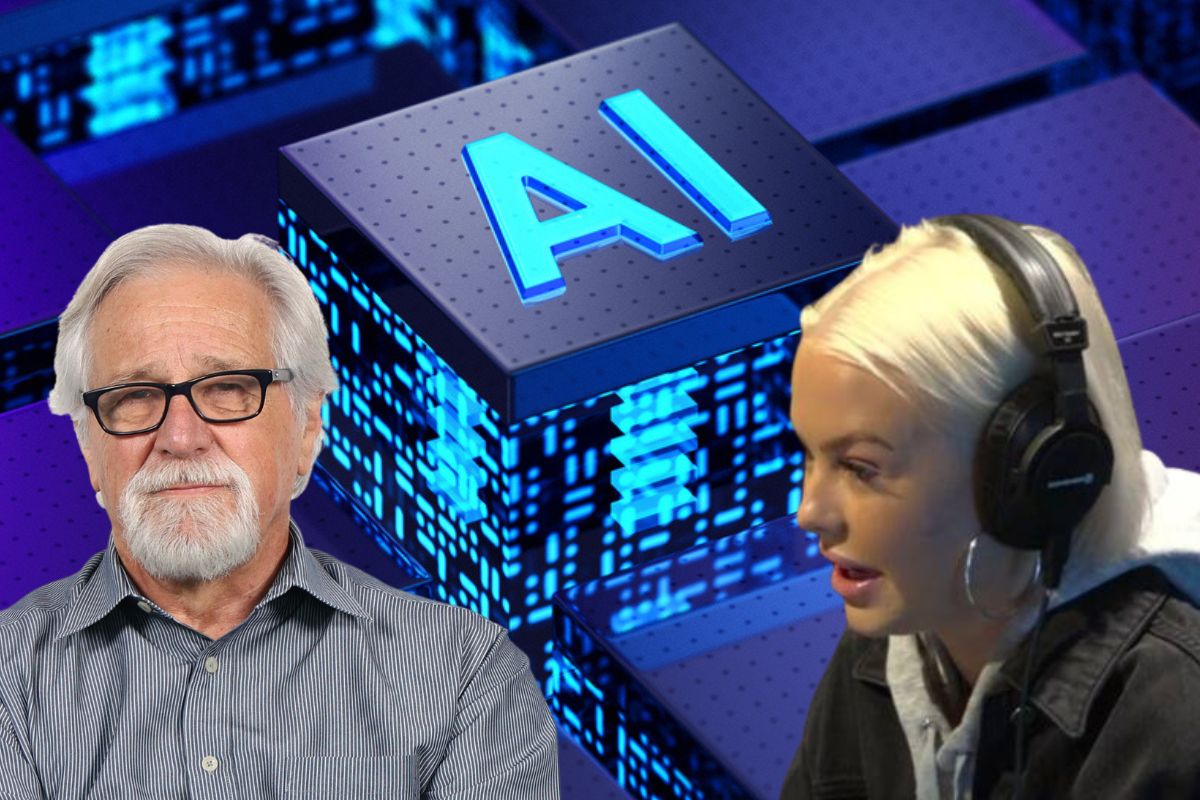 AI generates conversation between Neil Mitchell and Georgie Purcell ...
