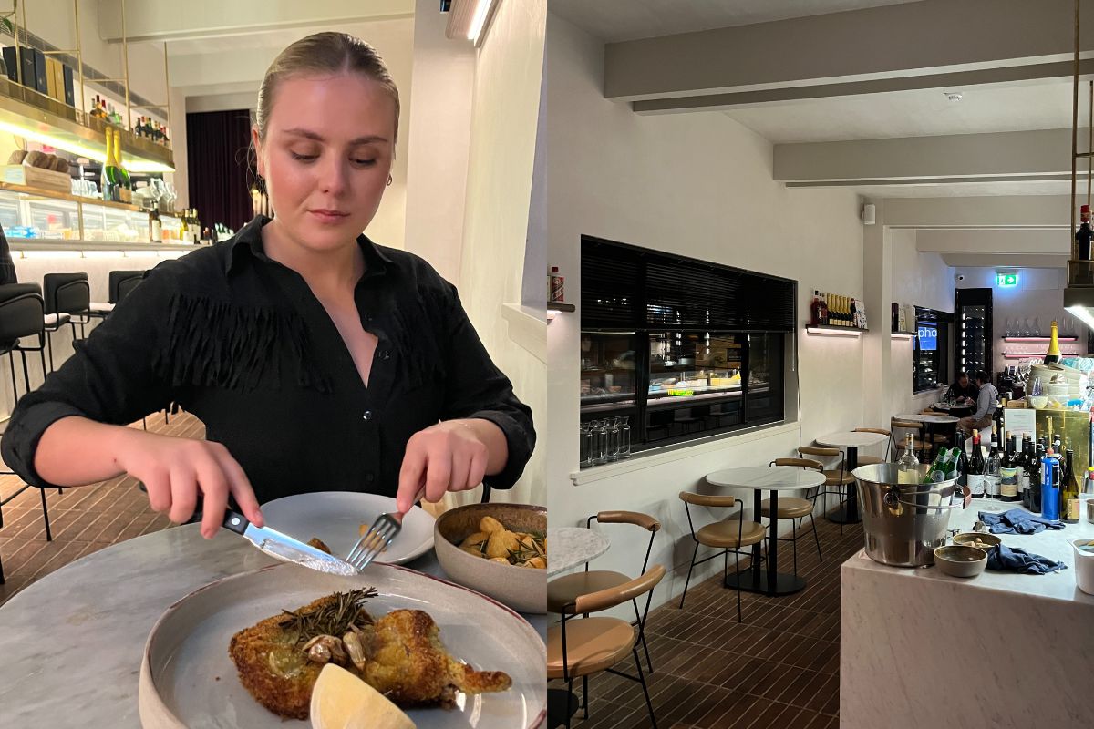 Emilia reviews a modern Italian wine bar that is winning awards 'left ...