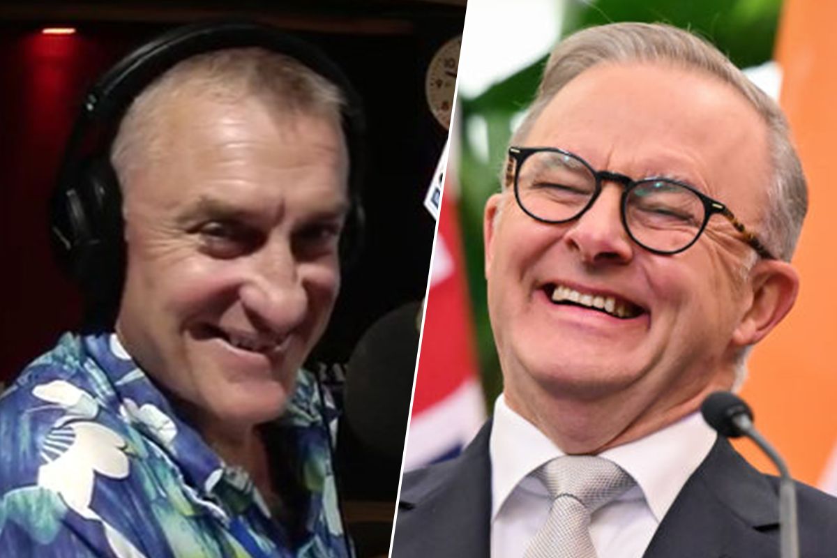 Anthony Albanese surprises Tom Elliott on the talkback line!