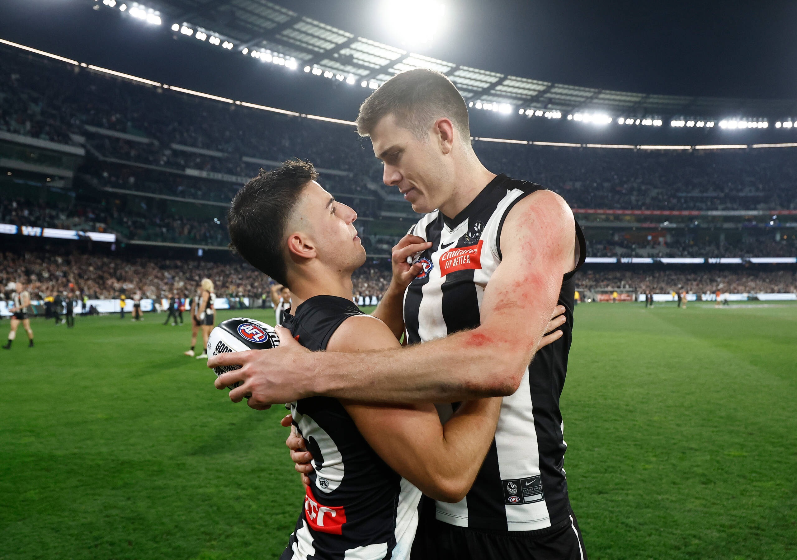 Collingwood star intent on moving on from Mason Cox furore