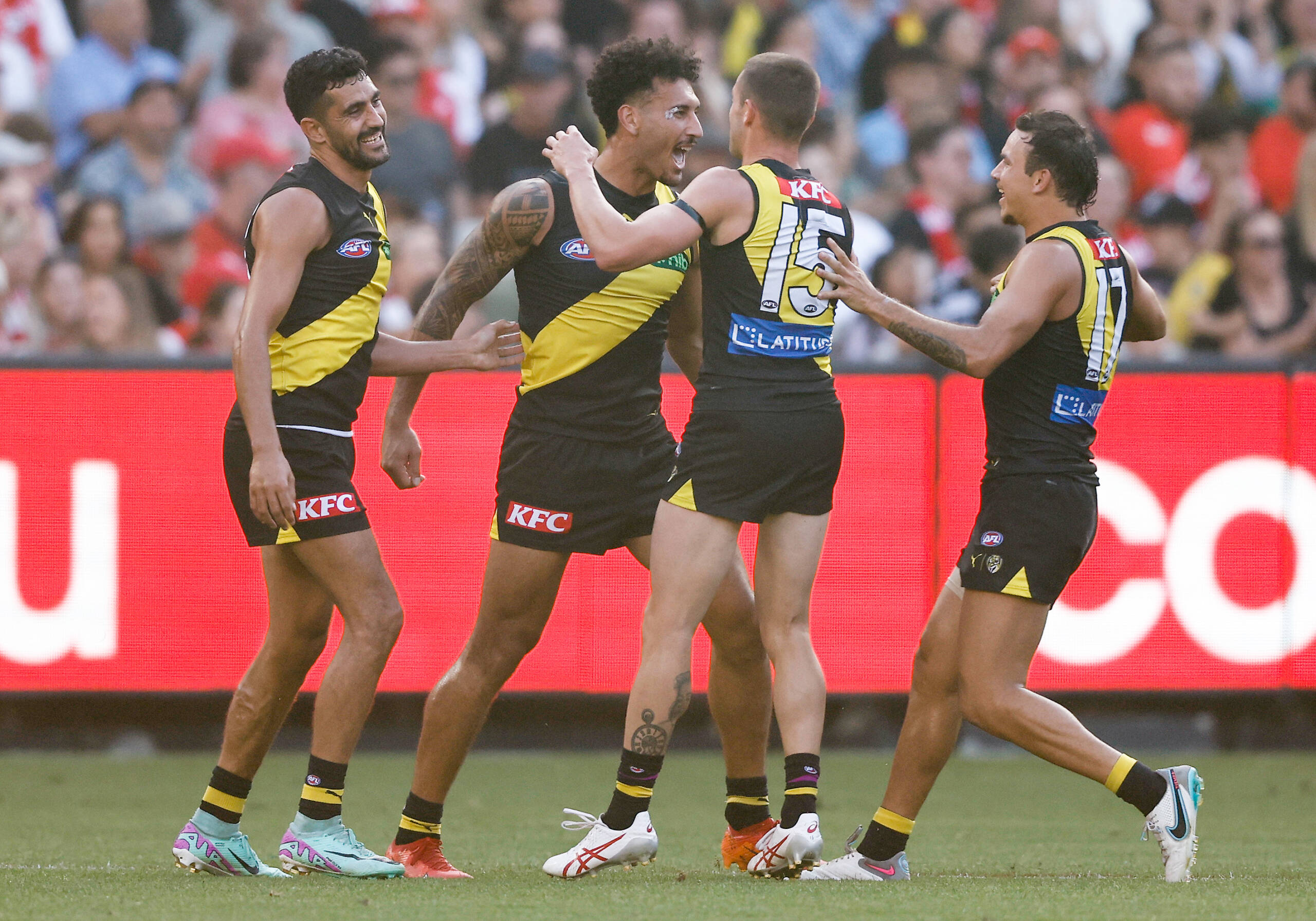 Richmond defender has 'no issue' with Daniel Rioli catching up with ...