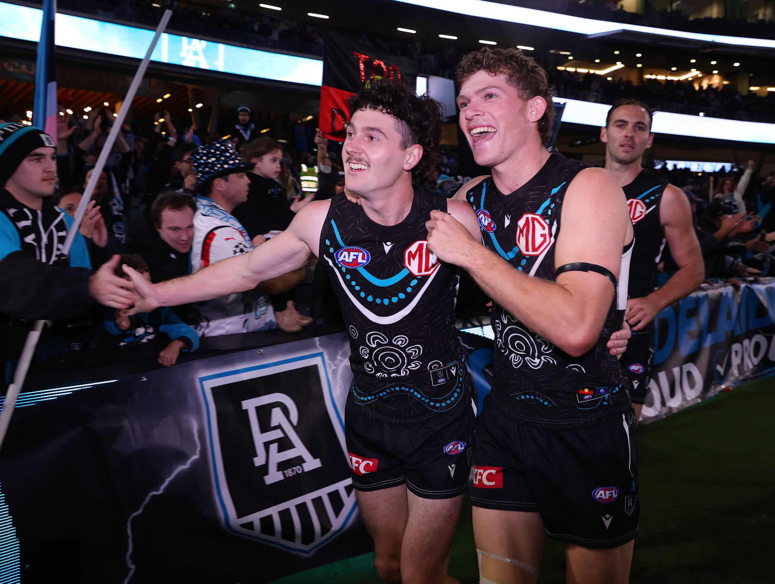Port Adelaide match-winner Darcy Byrne-Jones in shock after match ...