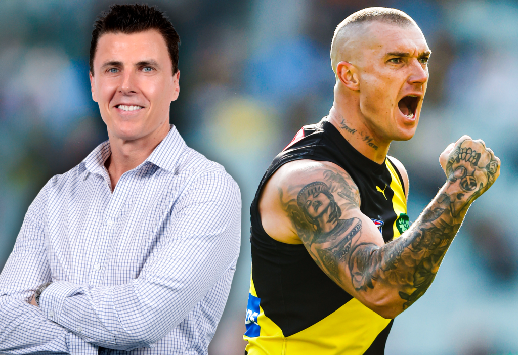 Matthew Lloyd believes Dustin Martin's 300th game has 'saved the round.'