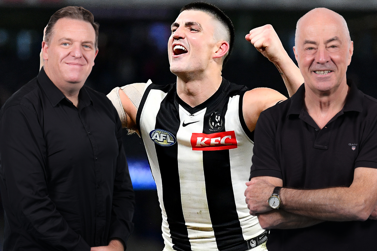 Tim Lane and Matt Granland's call of Collingwood's thrilling one-point ...