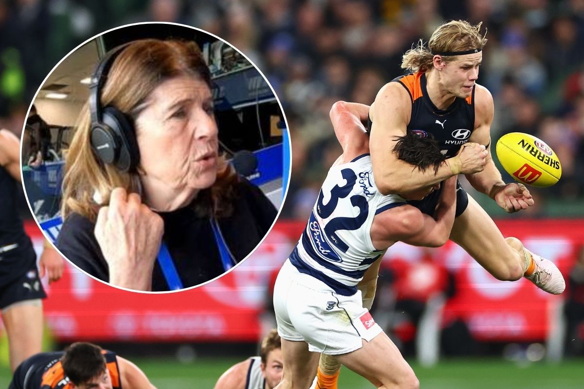 What Caroline Wilson found 'quite bizarre' after the game on Friday night