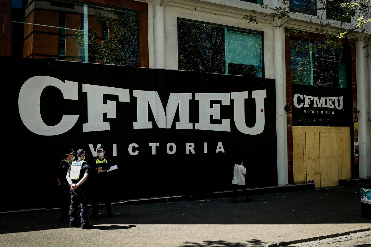 CFMEU boss speaks out as Victorian branch is placed into administration
