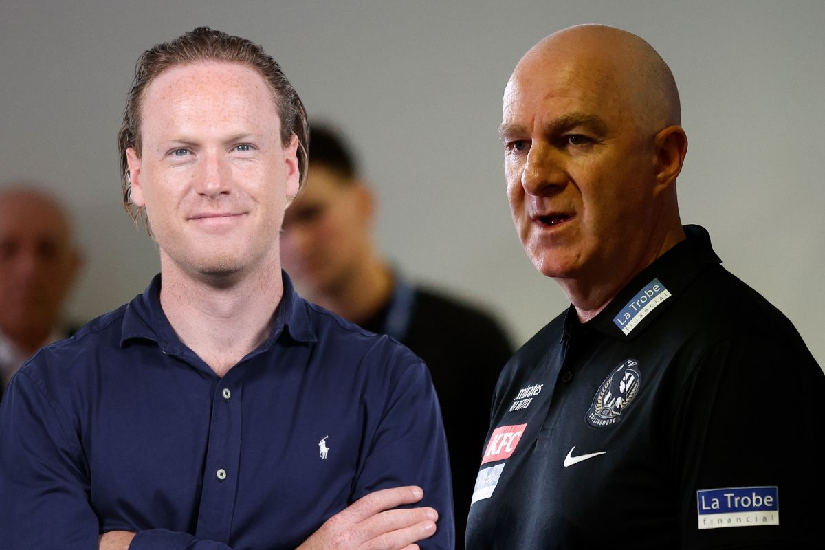 Sam McClure expresses doubts on Graham Wright's future at Collingwood