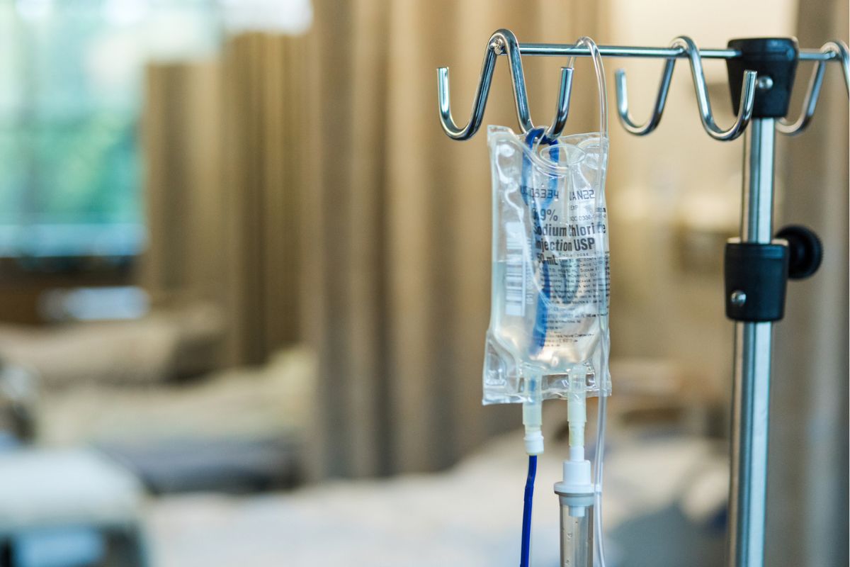 Patient left 'bewildered' as the health system faces nationwide IV shortage