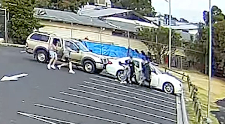 Footage has been released of road rage and shooting in Fawkner