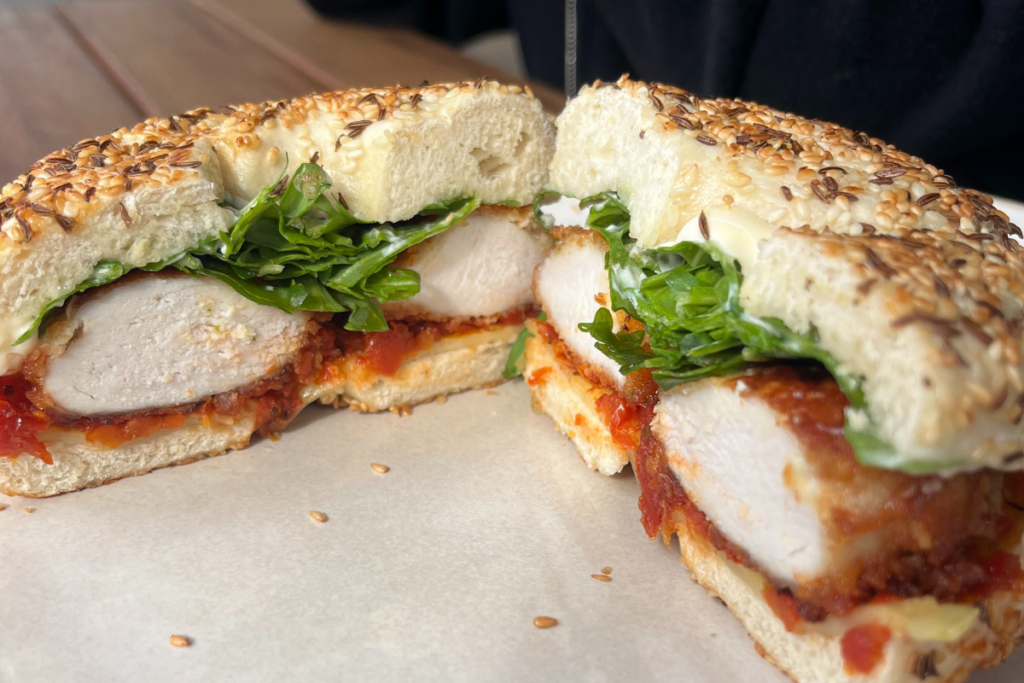 Emilia review a local and affordable New York-style bagelry in Carnegie