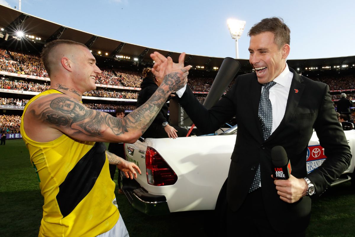 Matthew Richardson's heartwarming tribute to Dustin Martin following ...