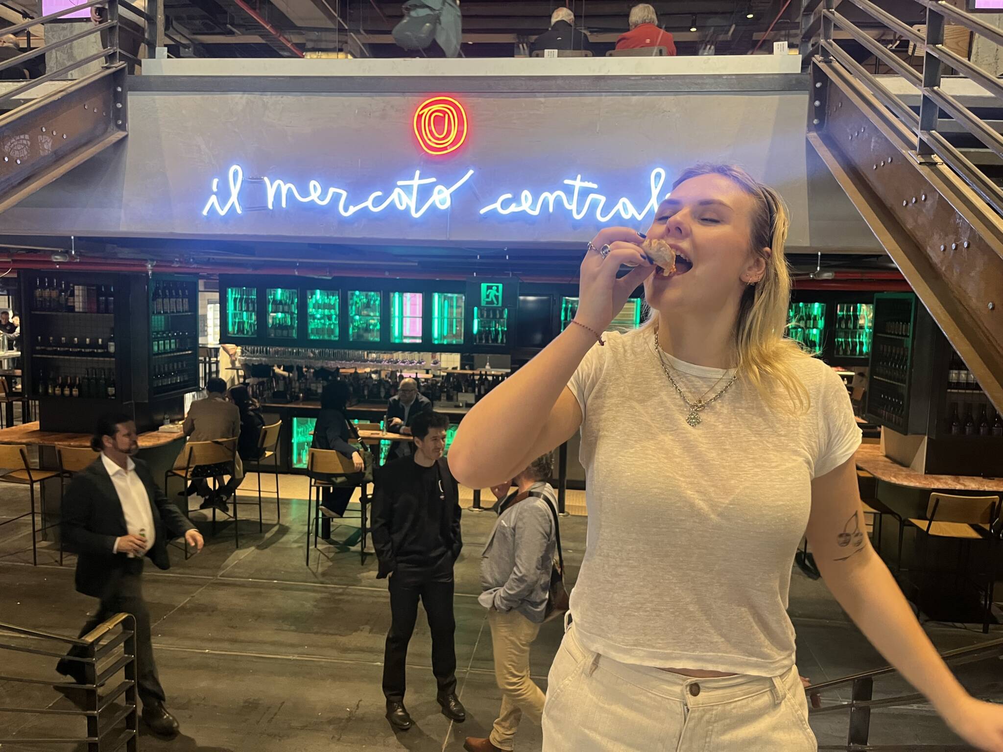 Emilia reviews the 'vibrant' new Italian food hub on Collins Street!