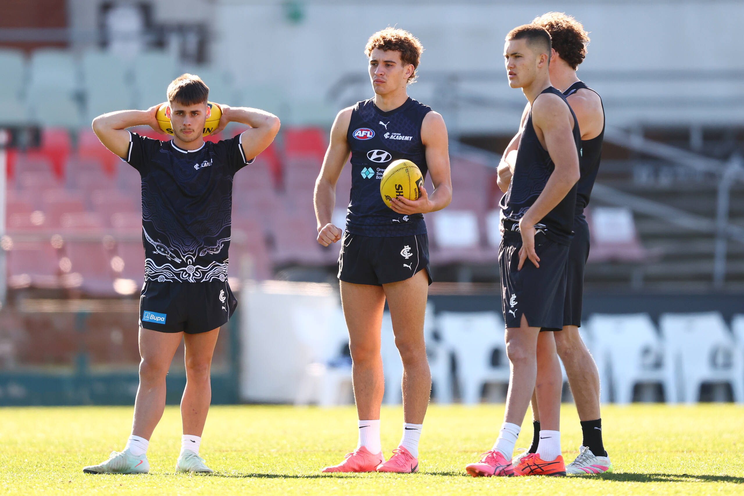 Sam Docherty's reaction to Cody Walker nominating Carlton as club of choice